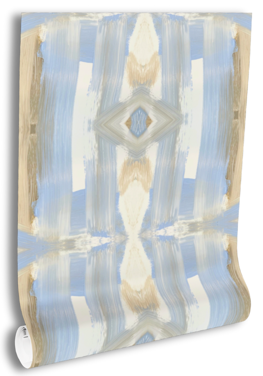 French Blue — Wallpaper – Windy O'Connor Art and Home