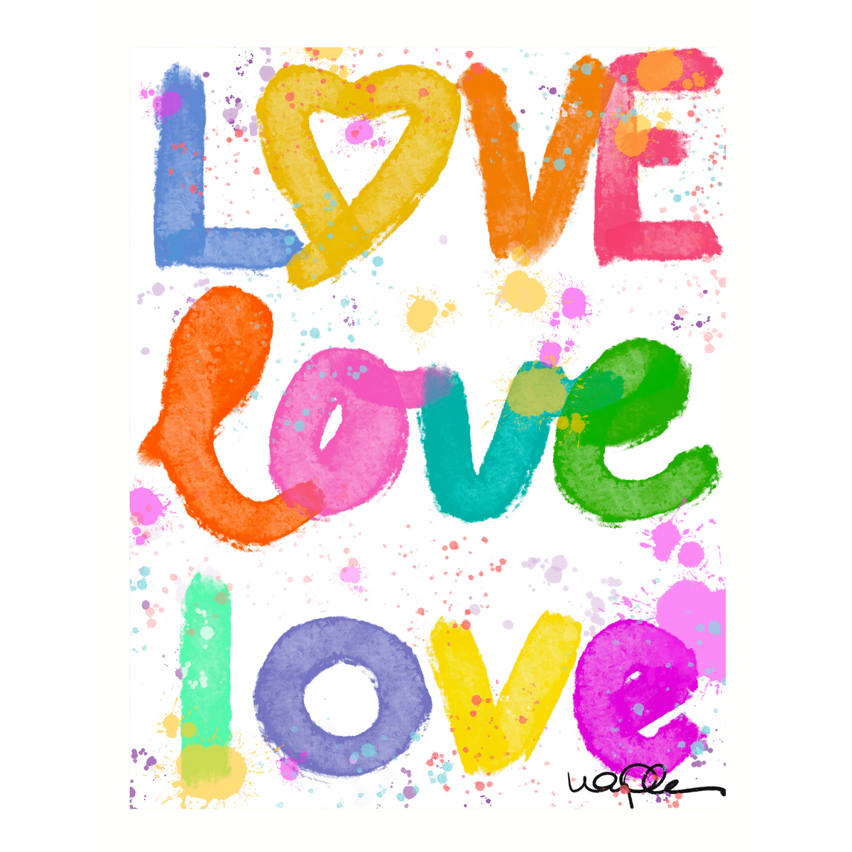 Love Language - Mini 8" x 10" Print – Windy O'Connor Art and Home