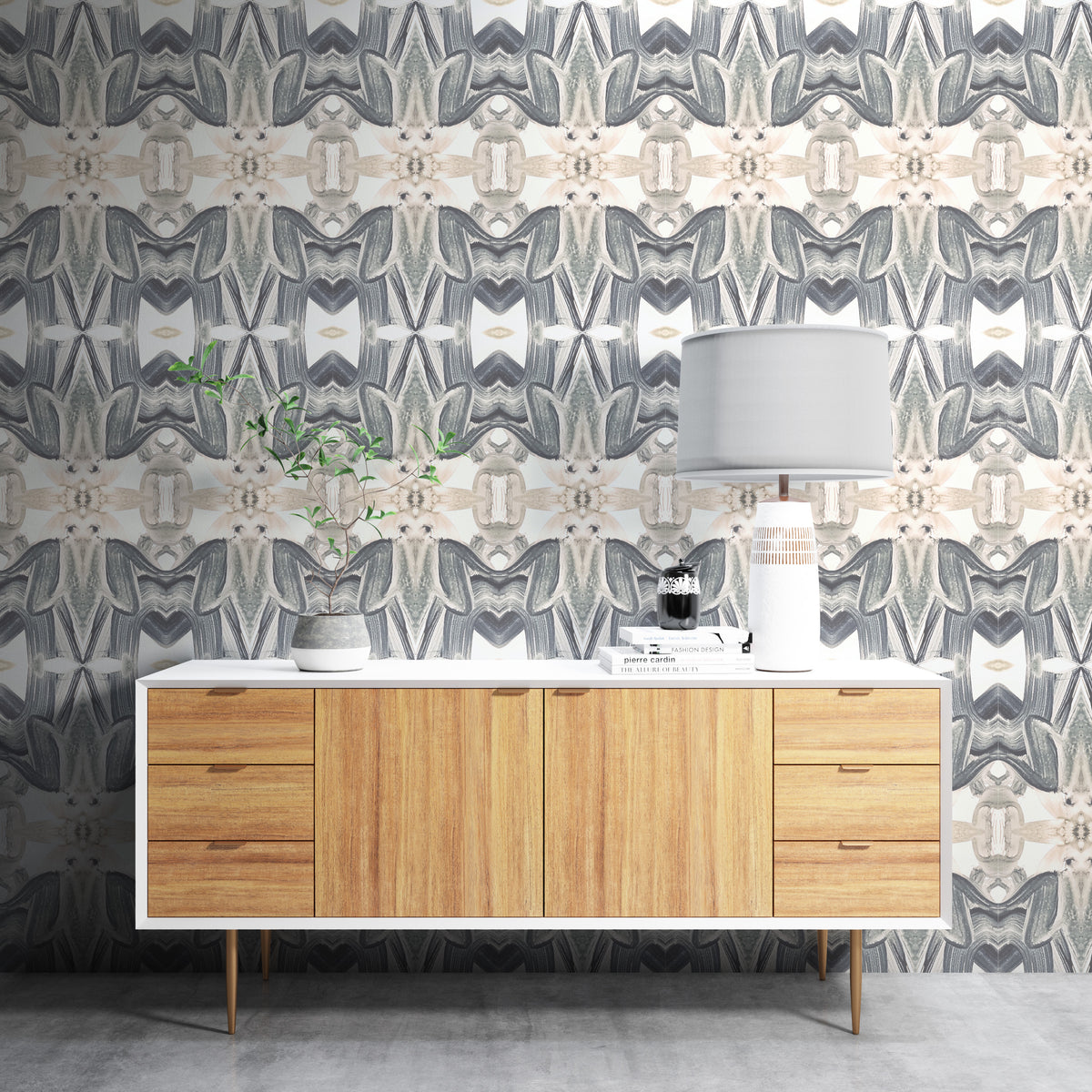 Watery Stars — Wallpaper – Windy O'Connor Art and Home