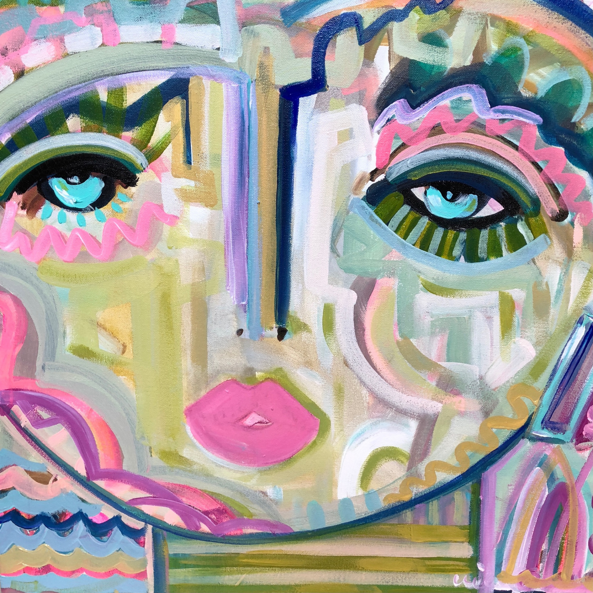 Retrograde Chica – Windy O'Connor Art and Home
