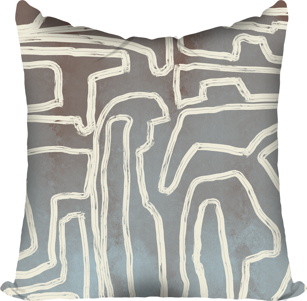 Surface Rust Pillow – Windy O'Connor Art and Home