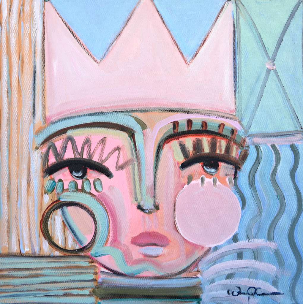 Priceless Princess - 14" x 14" – Windy O'Connor Art and Home